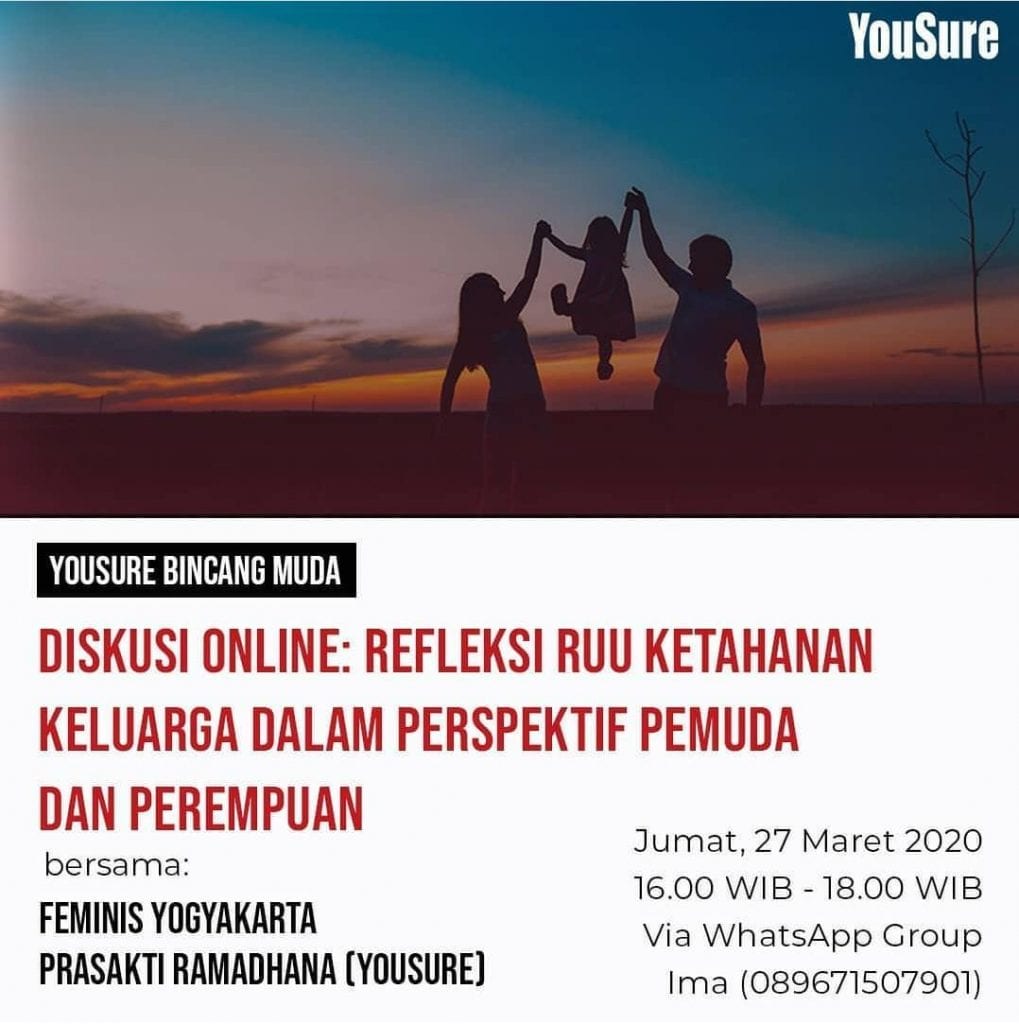 Discussing the Reflection of Family Resilience Bill from the Youths and Women’s Perspectives in ...