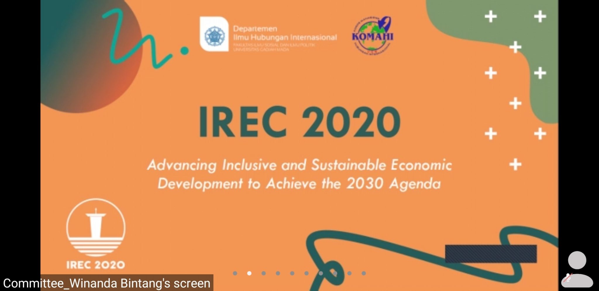 Opening of the International Relations English Competition (IREC) 2020 ...