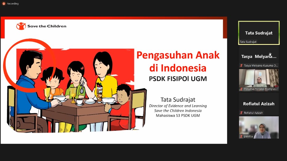 PSdK UGM Bersama Yayasan Save The Children Indonesia Soroti Pola Asuh ...