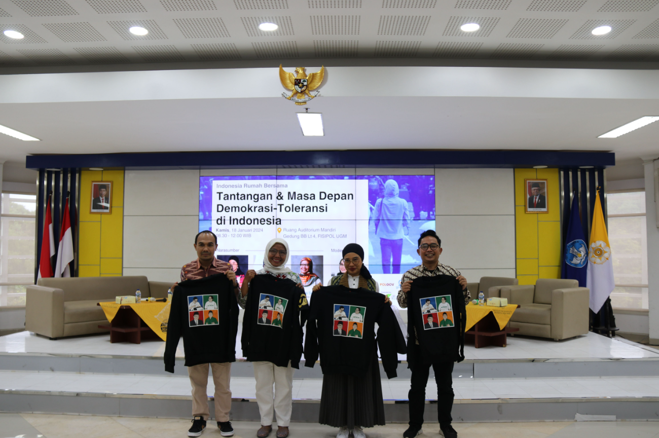 Meninjau Demokrasi dan Toleransi Indonesia, PolGov UGM bersama Jaringan ...