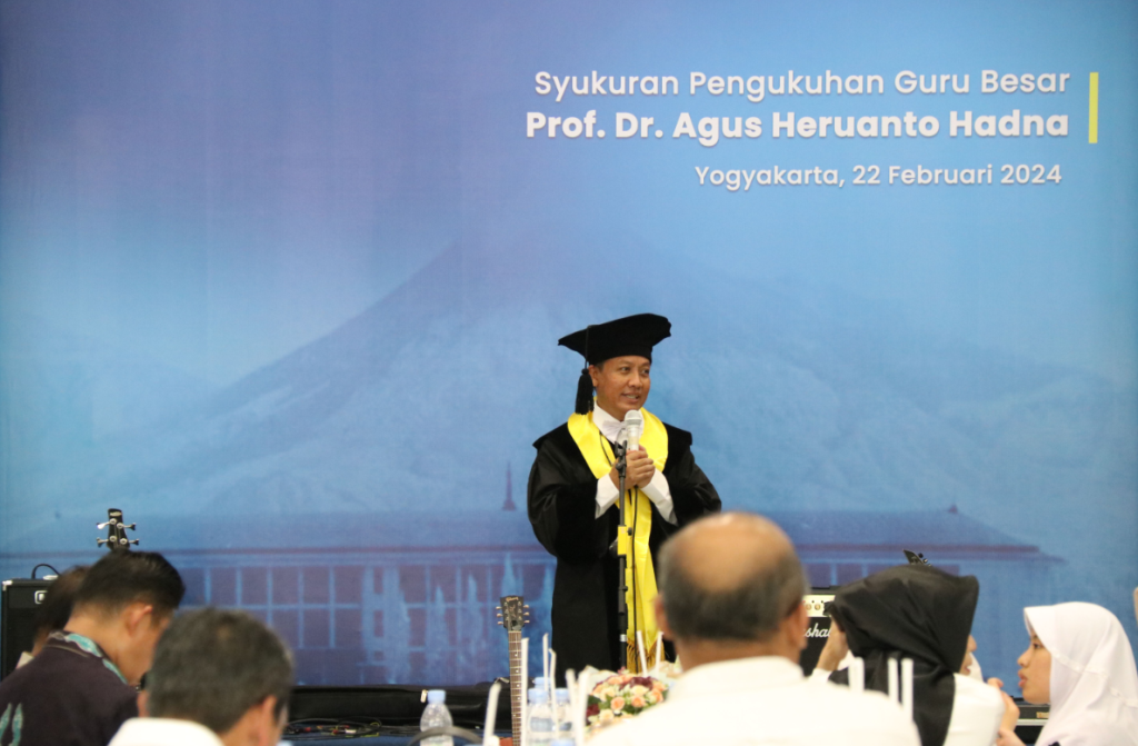 Prof. Dr. Agus Heruanto Hadna, S.IP., M.Sc. Successfully Inaugurated as ...