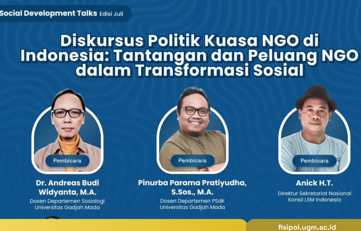 Social Development Talks Edisi Juli Angkat Isu Kuasa NGO di Indonesia ...